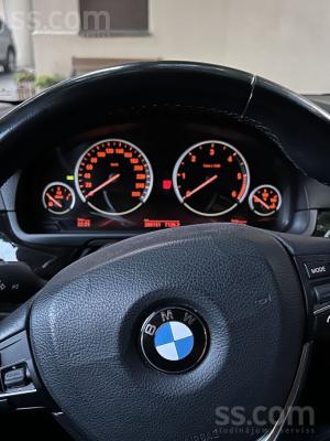 Brown BMW 520 2016 in Riga, with an engine capacity of 2.00 L and mileage of 286 thousand km for 10555 €, photo 20 on AUTOMOTO.COM.LV