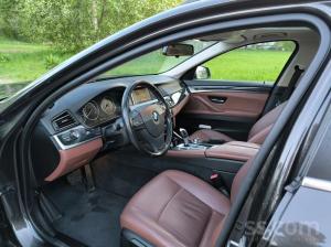 Brown BMW 520 2016 in Riga, with an engine capacity of 2.00 L and mileage of 267 thousand km for 11000 €, photo 8 on AUTOMOTO.COM.LV