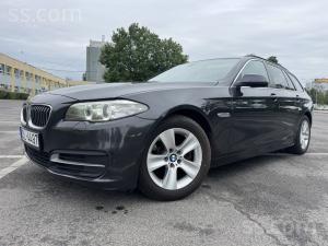 Brown BMW 520 2016 in Riga, with an engine capacity of 2.00 L and mileage of 246 thousand km for 9650 €, photo 1 on AUTOMOTO.COM.LV