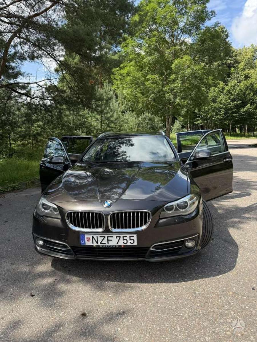 Brūns BMW 520 2016 Kauņa, ar dzinēja tilpumu 2.00 L un nobraukumu 277 tūkst. km par 11800 €, foto 6 vietnē AUTOMOTO.COM.LV