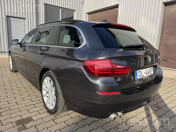 Brown BMW 520 2016 in Riga, with an engine capacity of 2.00 L and mileage of 246 thousand km for 10200 €, photo 2 on AUTOMOTO.COM.LV