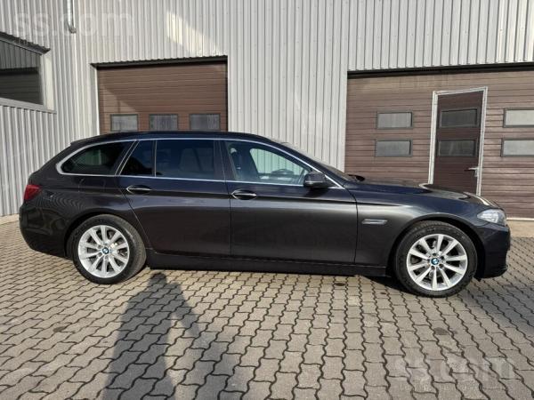 Brown BMW 520 2016 in Riga, with an engine capacity of 2.00 L and mileage of 246 thousand km for 10200 €, photo 6 on AUTOMOTO.COM.LV