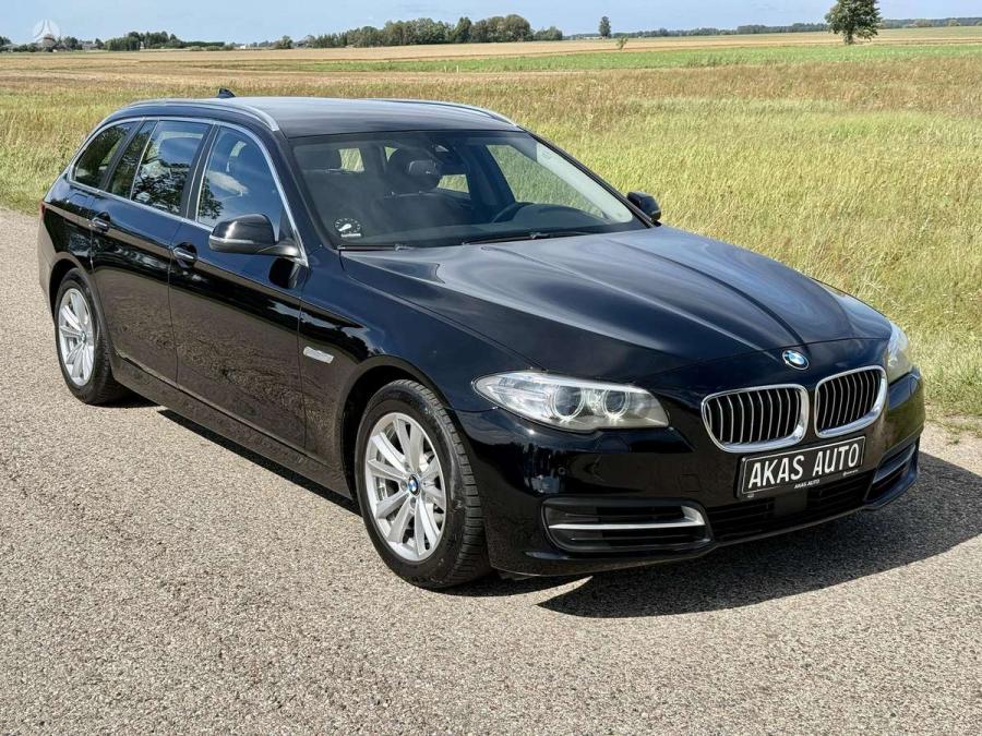Brown BMW 520 2016 in Vilkaviskis, with an engine capacity of 2.00 L and mileage of 342 thousand km for 8900 €, photo 3 on AUTOMOTO.COM.LV