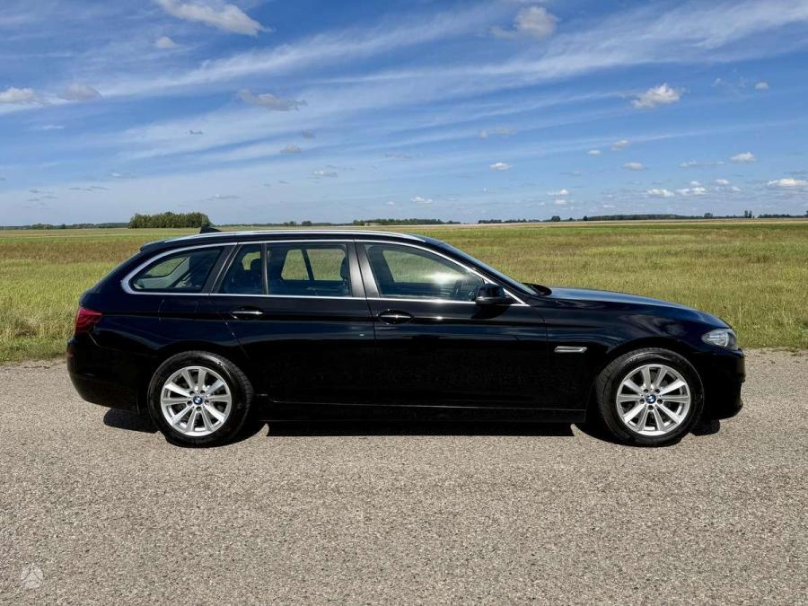 Brown BMW 520 2016 in Vilkaviskis, with an engine capacity of 2.00 L and mileage of 342 thousand km for 8900 €, photo 7 on AUTOMOTO.COM.LV