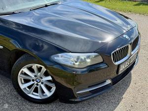 Brown BMW 520 2016 in Vilkaviskis, with an engine capacity of 2.00 L and mileage of 342 thousand km for 8900 €, photo 9 on AUTOMOTO.COM.LV