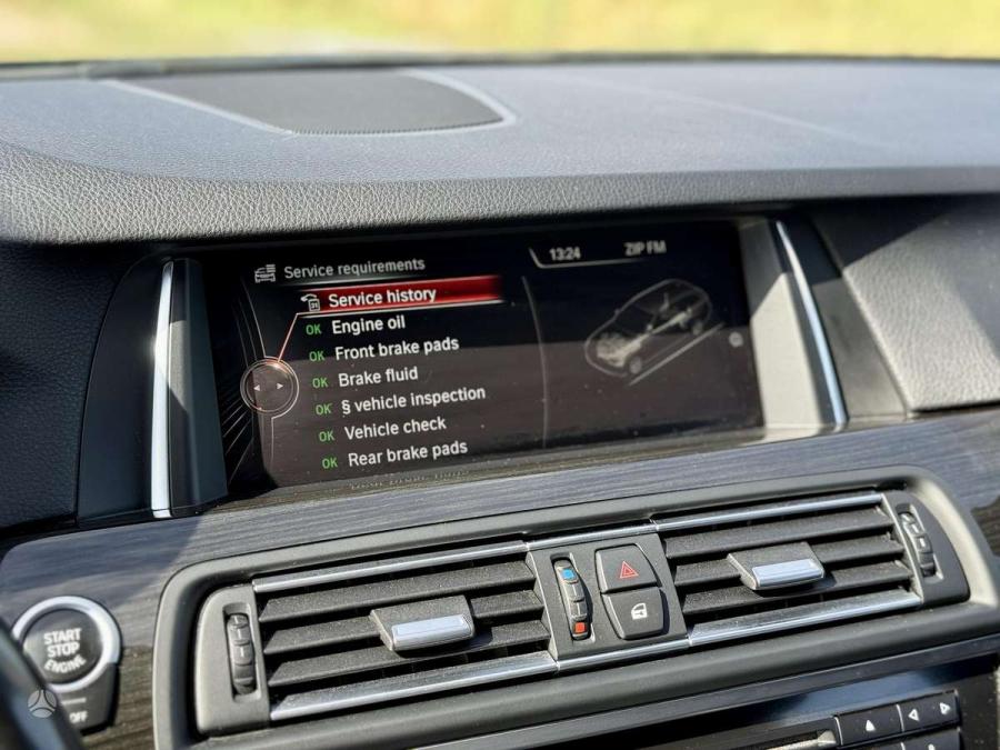 Brown BMW 520 2016 in Vilkaviskis, with an engine capacity of 2.00 L and mileage of 342 thousand km for 8900 €, photo 14 on AUTOMOTO.COM.LV