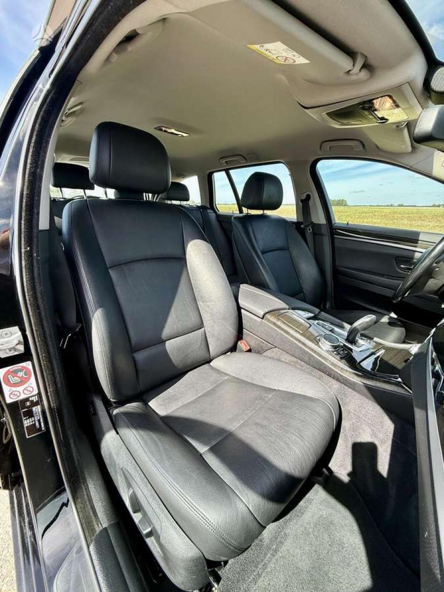 Brown BMW 520 2016 in Vilkaviskis, with an engine capacity of 2.00 L and mileage of 342 thousand km for 8900 €, photo 22 on AUTOMOTO.COM.LV