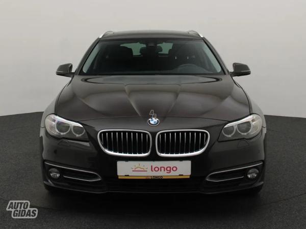 Brown BMW 520 2017 in Vilnius, with an engine capacity of 2.00 L and mileage of 259 thousand km for 13599 €, photo 3 on AUTOMOTO.COM.LV