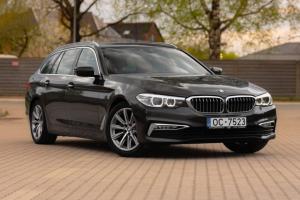 Brūns BMW 520 2017 Rīga, ar dzinēja tilpumu 2.00 L un nobraukumu 216 tūkst. km par 18900 €, foto  vietnē AUTOMOTO.COM.LV
