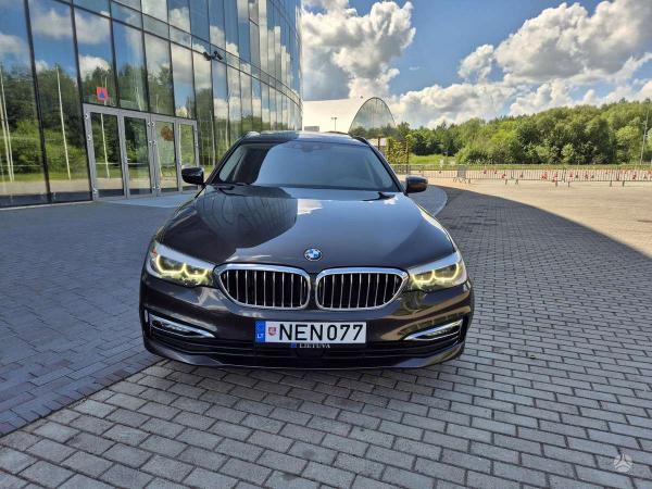 Brown BMW 520 2017 in Siauliai, with an engine capacity of 2.00 L and mileage of 248 thousand km for 16300 €, photo 7 on AUTOMOTO.COM.LV