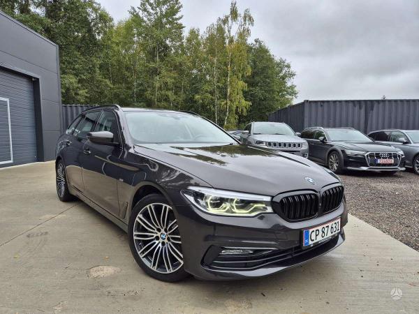 Brown BMW 520 2017 in Utena, with an engine capacity of 2.00 L and mileage of 331 thousand km for 13990 €, photo 3 on AUTOMOTO.COM.LV