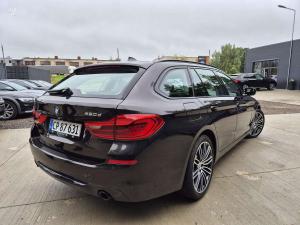 Brown BMW 520 2017 in Utena, with an engine capacity of 2.00 L and mileage of 331 thousand km for 13990 €, photo 5 on AUTOMOTO.COM.LV