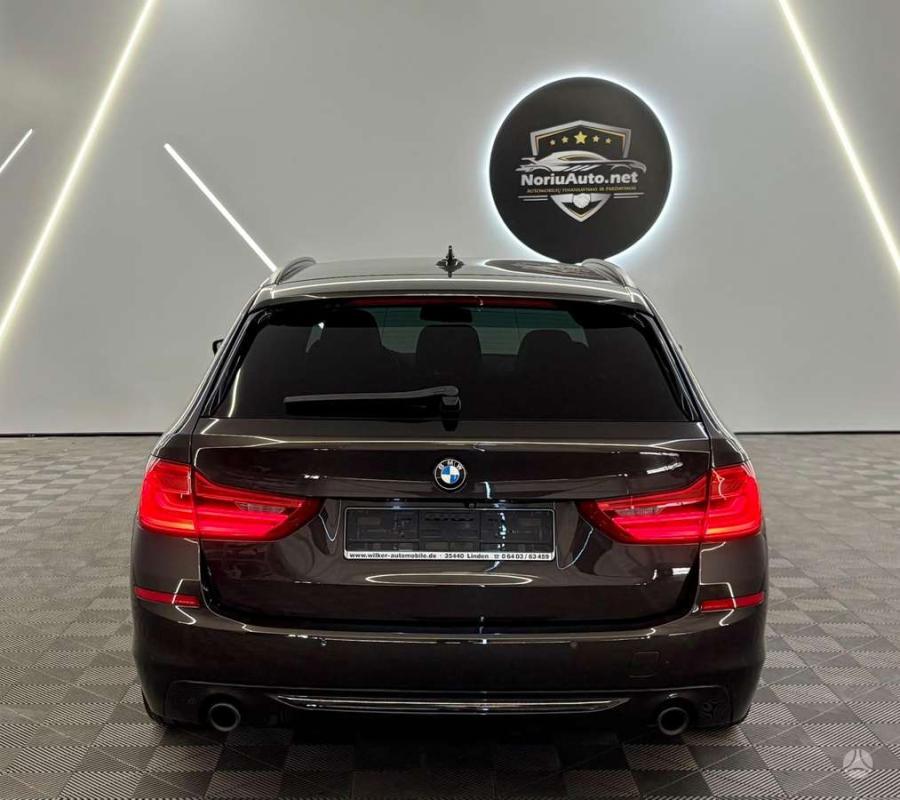 Brown BMW 520 2018 in Marijampole, with an engine capacity of 2.00 L and mileage of 187 thousand km for 17999 €, photo 37 on AUTOMOTO.COM.LV