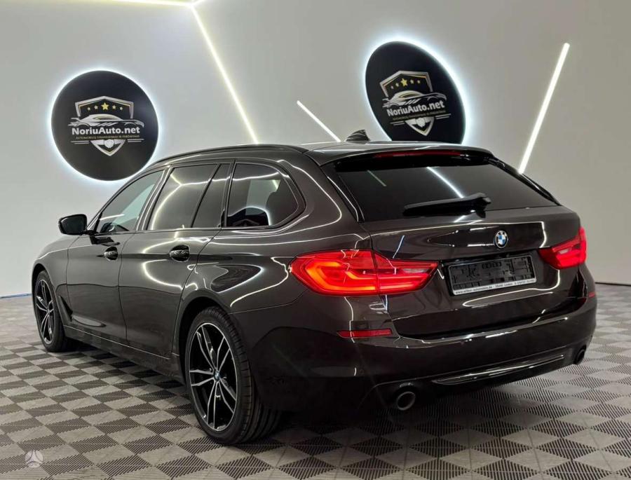 Brown BMW 520 2018 in Marijampole, with an engine capacity of 2.00 L and mileage of 187 thousand km for 17999 €, photo 39 on AUTOMOTO.COM.LV