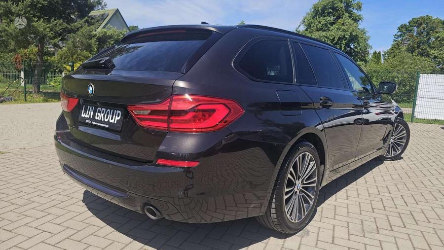 Brūns BMW 520 2019 Prienai, ar dzinēja tilpumu 2.00 L un nobraukumu 208 tūkst. km par 16499 €, foto 7 vietnē AUTOMOTO.COM.LV