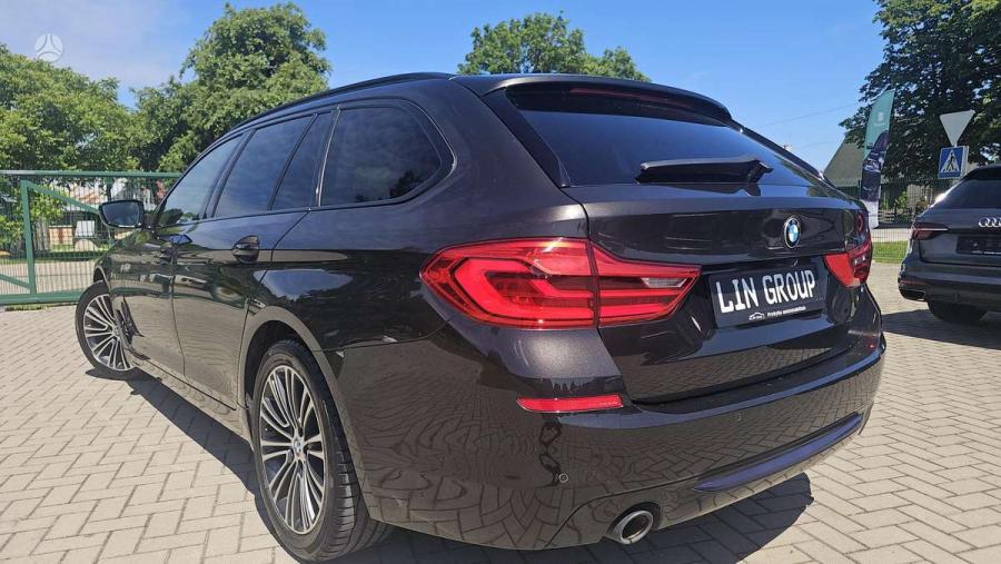 Brūns BMW 520 2019 Prienai, ar dzinēja tilpumu 2.00 L un nobraukumu 208 tūkst. km par 16499 €, foto 9 vietnē AUTOMOTO.COM.LV