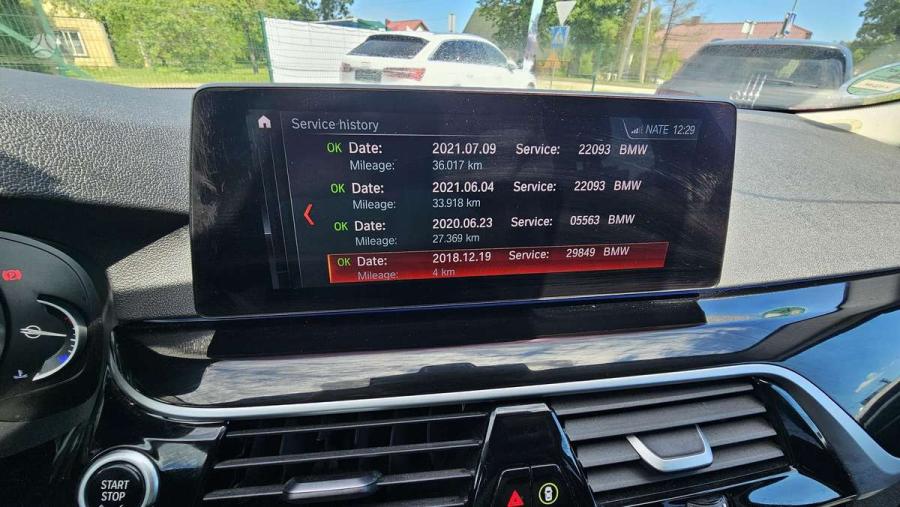 Brūns BMW 520 2019 Prienai, ar dzinēja tilpumu 2.00 L un nobraukumu 208 tūkst. km par 16499 €, foto 26 vietnē AUTOMOTO.COM.LV
