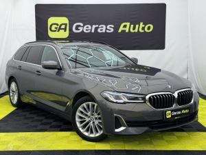 Brown BMW 520 2020 in Vilnius, with an engine capacity of 2.00 L and mileage of 167 thousand km for 28500 €, photo 4 on AUTOMOTO.COM.LV