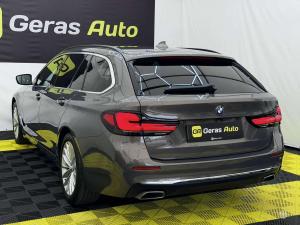 Brown BMW 520 2020 in Vilnius, with an engine capacity of 2.00 L and mileage of 167 thousand km for 28500 €, photo 7 on AUTOMOTO.COM.LV