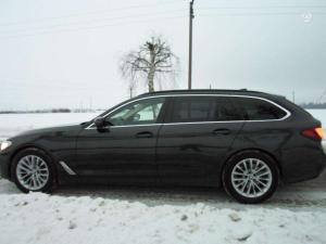 Brown BMW 520 2021 in Siauliai, with an engine capacity of 2.00 L and mileage of 199 thousand km for 23800 €, photo 22 on AUTOMOTO.COM.LV