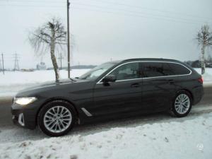 Brown BMW 520 2021 in Siauliai, with an engine capacity of 2.00 L and mileage of 199 thousand km for 23800 €, photo 23 on AUTOMOTO.COM.LV