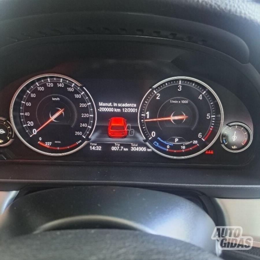 BMW 520 2013 in Utena, with an engine capacity of 2.00 L and mileage of 305 thousand km for 7950 €, photo 16 on AUTOMOTO.COM.LV