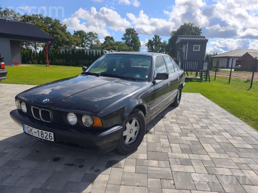 Zaļš BMW 520 1990 Dobele, ar dzinēja tilpumu 2.00 L un nobraukumu 312 tūkst. km par 4000 €, foto 4 vietnē AUTOMOTO.COM.LV