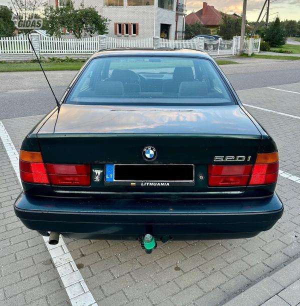 Zaļš BMW 520 1994 Viļņa, ar dzinēja tilpumu 2.00 L un nobraukumu 205 tūkst. km par 4000 €, foto 4 vietnē AUTOMOTO.COM.LV