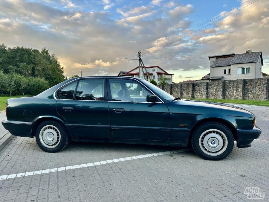 Zaļš BMW 520 1994 Viļņa, ar dzinēja tilpumu 2.00 L un nobraukumu 205 tūkst. km par 4000 €, foto 5 vietnē AUTOMOTO.COM.LV