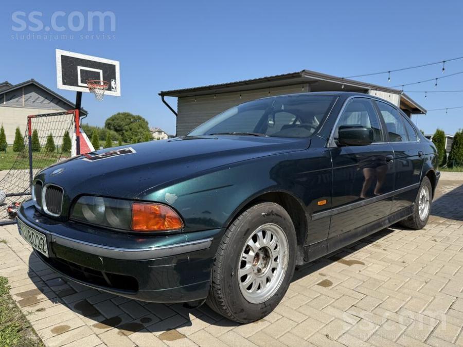 Zaļš BMW 520 1997 Talsi, ar dzinēja tilpumu 2.00 L un nobraukumu 347 tūkst. km par 1800 €, foto 4 vietnē AUTOMOTO.COM.LV