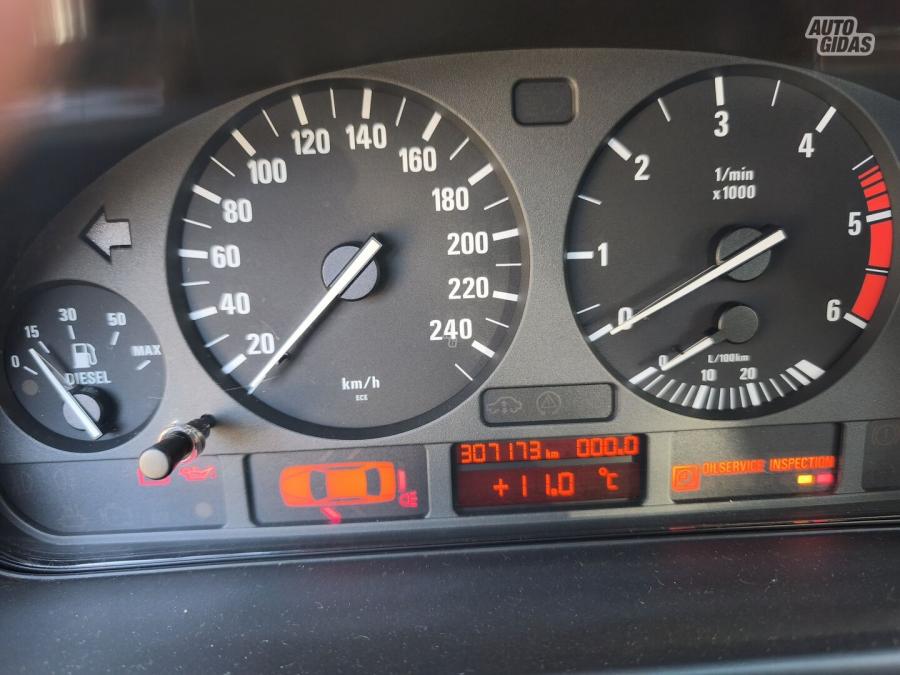 Зеленый БМВ 520 2000 в Паневежис, объемом двигателя 2.00 л и пробегом 307 тыс. км за 1500 €, фото 11 на AUTOMOTO.COM.LV