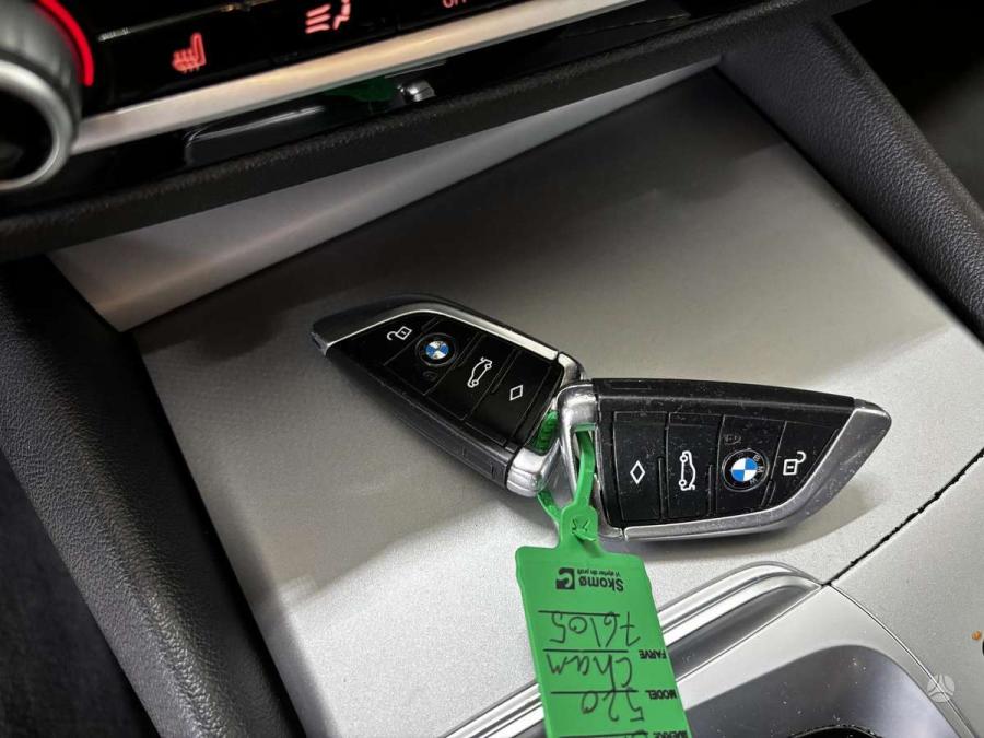 Zaļš BMW 520 2017 Utena, ar dzinēja tilpumu 2.00 L un nobraukumu 337 tūkst. km par 14200 €, foto 17 vietnē AUTOMOTO.COM.LV