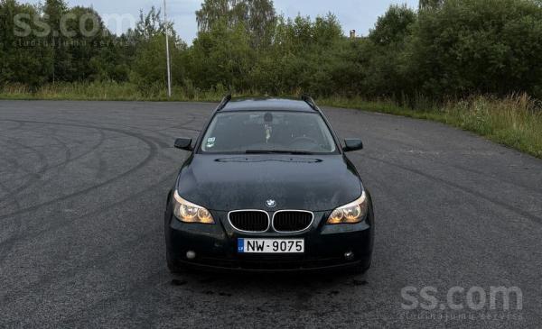 Green BMW 520 2006 in Rezekne, with an engine capacity of 2.00 L and mileage of 354 thousand km for 2800 €, photo 1 on AUTOMOTO.COM.LV
