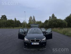 Green BMW 520 2006 in Rezekne, with an engine capacity of 2.00 L and mileage of 354 thousand km for 2800 €, photo 3 on AUTOMOTO.COM.LV