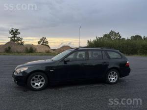 Green BMW 520 2006 in Rezekne, with an engine capacity of 2.00 L and mileage of 354 thousand km for 2800 €, photo 4 on AUTOMOTO.COM.LV