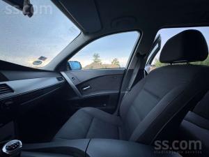 Green BMW 520 2006 in Rezekne, with an engine capacity of 2.00 L and mileage of 354 thousand km for 2800 €, photo 10 on AUTOMOTO.COM.LV