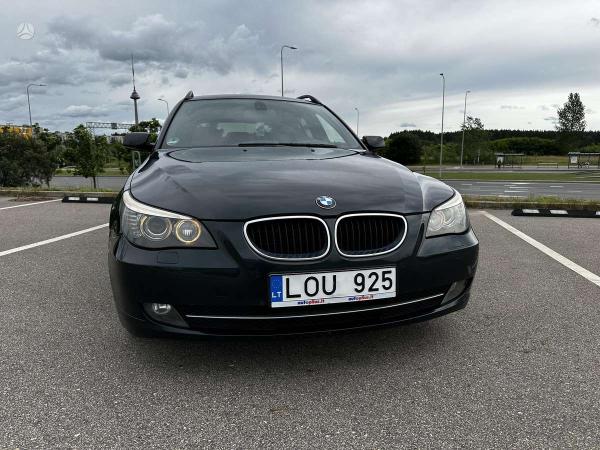 Zaļš BMW 520 2007 Viļņa, ar dzinēja tilpumu 2.00 L un nobraukumu 322 tūkst. km par 3500 €, foto 2 vietnē AUTOMOTO.COM.LV