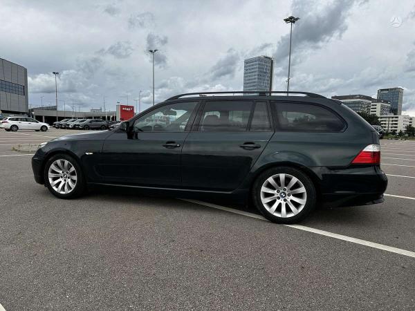 Zaļš BMW 520 2007 Viļņa, ar dzinēja tilpumu 2.00 L un nobraukumu 322 tūkst. km par 3500 €, foto 8 vietnē AUTOMOTO.COM.LV