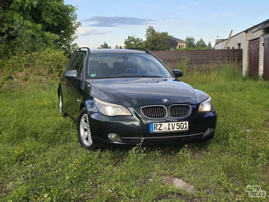 Zaļš BMW 520 2010 Kauņa, ar dzinēja tilpumu 2.00 L un nobraukumu 275 tūkst. km par 3750 €, foto 4 vietnē AUTOMOTO.COM.LV