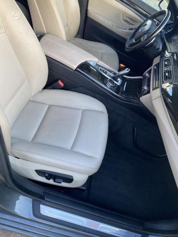 Green BMW 520 2014 in Panevezys, with an engine capacity of 2.00 L and mileage of 220 thousand km for 8800 €, photo 11 on AUTOMOTO.COM.LV