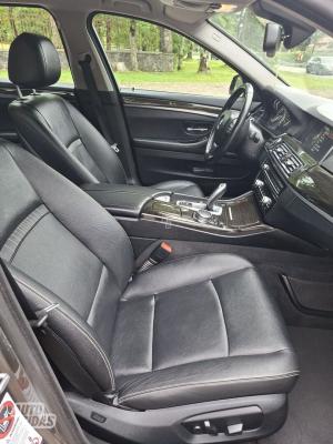 Green BMW 520 2014 in Vilnius, with an engine capacity of 2.00 L and mileage of 172 thousand km for 11300 €, photo 12 on AUTOMOTO.COM.LV