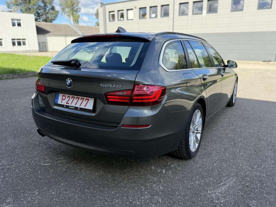 Zaļš BMW 520 2014 Ukmergė, ar dzinēja tilpumu 2.00 L un nobraukumu 399 tūkst. km par 7300 €, foto 7 vietnē AUTOMOTO.COM.LV