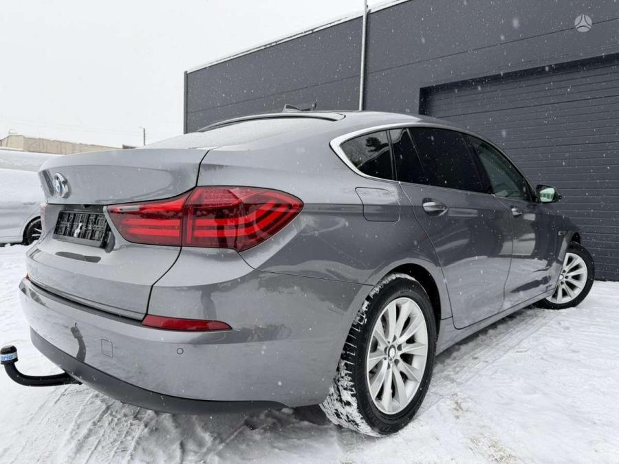 Grey BMW 520 2014 in Utena, with an engine capacity of 2.00 L and mileage of 225 thousand km for 11700 €, photo 6 on AUTOMOTO.COM.LV