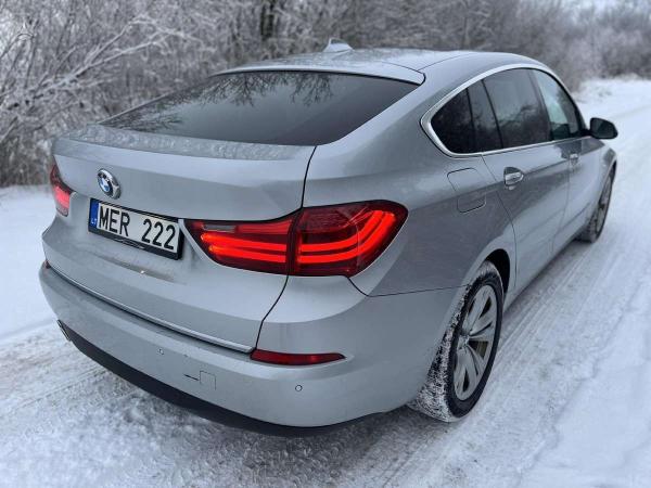 Grey BMW 520 2014 in Elektrenai, with an engine capacity of 2.00 L and mileage of 310 thousand km for 12900 €, photo 5 on AUTOMOTO.COM.LV