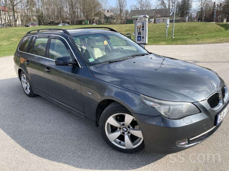 Grey BMW 520 2009 in Balvi, with an engine capacity of 2.00 L and mileage of 328 thousand km for 3200 €, photo 1 on AUTOMOTO.COM.LV