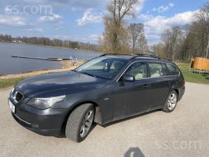 Grey BMW 520 2009 in Balvi, with an engine capacity of 2.00 L and mileage of 328 thousand km for 3200 €, photo 2 on AUTOMOTO.COM.LV