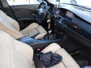 Grey BMW 520 2009 in Balvi, with an engine capacity of 2.00 L and mileage of 328 thousand km for 3200 €, photo 5 on AUTOMOTO.COM.LV