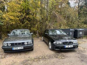 Grey BMW 520 1990 in Vilnius, with an engine capacity of 1.99 L and mileage of 250 thousand km for 2500 €, photo 8 on AUTOMOTO.COM.LV