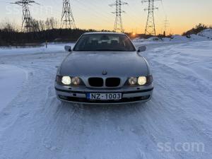 Grey BMW 520 2000 in Riga, with an engine capacity of 2.00 L and mileage of 393 thousand km for 1799 €, photo  on AUTOMOTO.COM.LV
