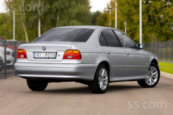 Pelēks BMW 520 2001 Jelgava, ar dzinēja tilpumu 2.00 L un nobraukumu 0 tūkst. km par 1990 €, foto 5 vietnē AUTOMOTO.COM.LV